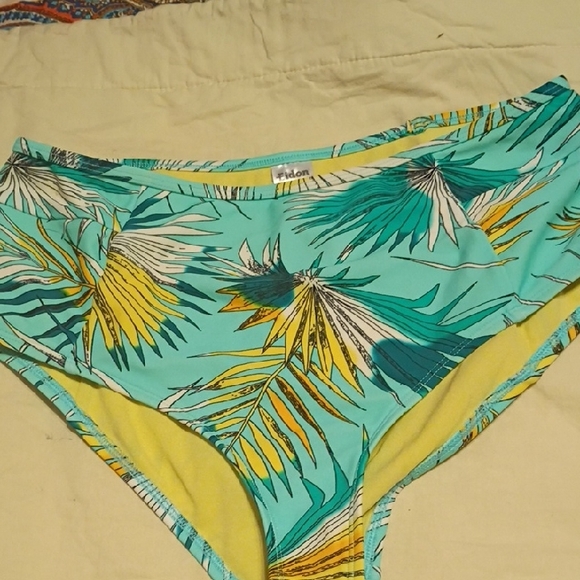 Eidon | Swim | Tropical Print Bikini Bottoms | Poshmark